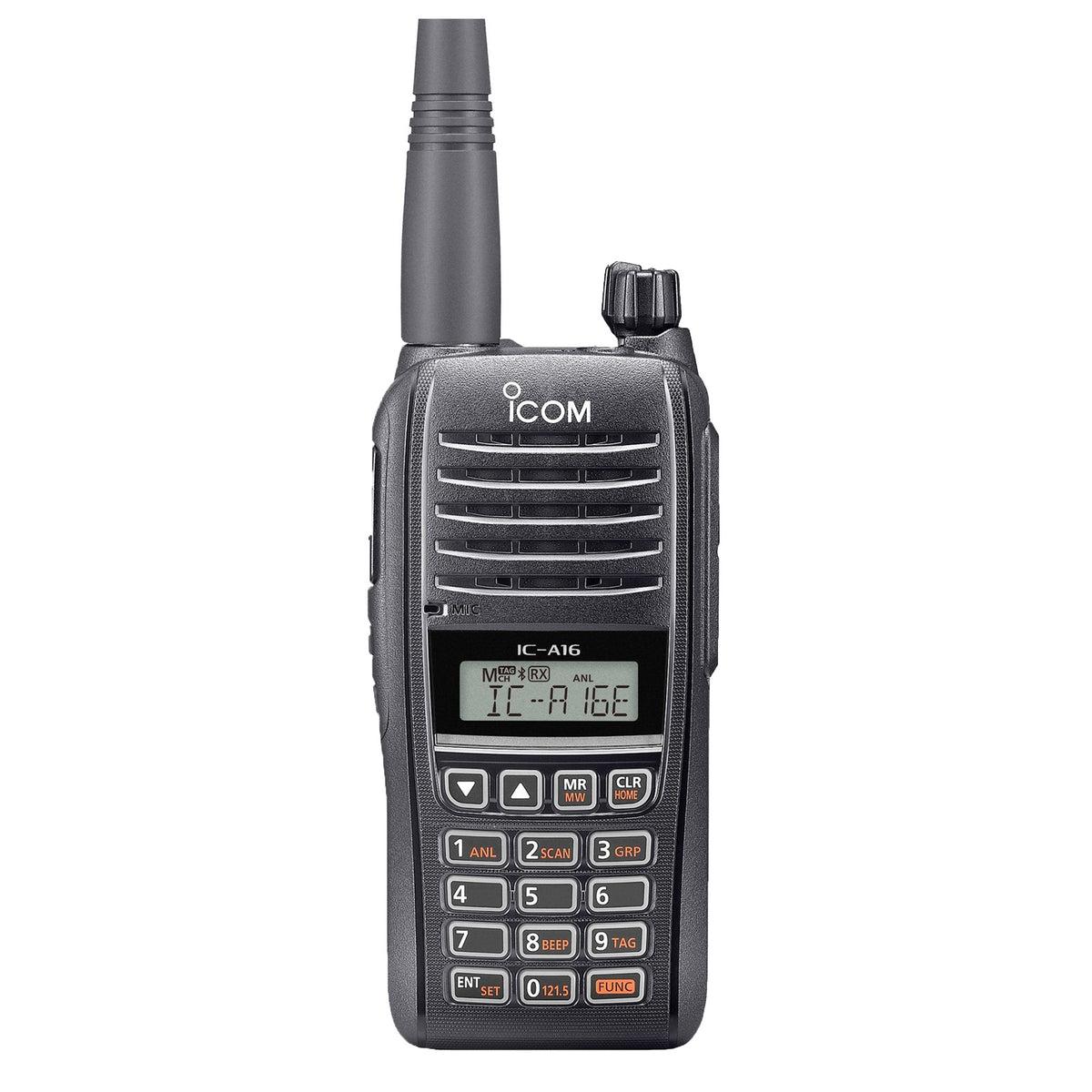 IC-A16E | 6 Watt (PEP), Handheld VHF Airband Transceiver (BLUETOOTH ...