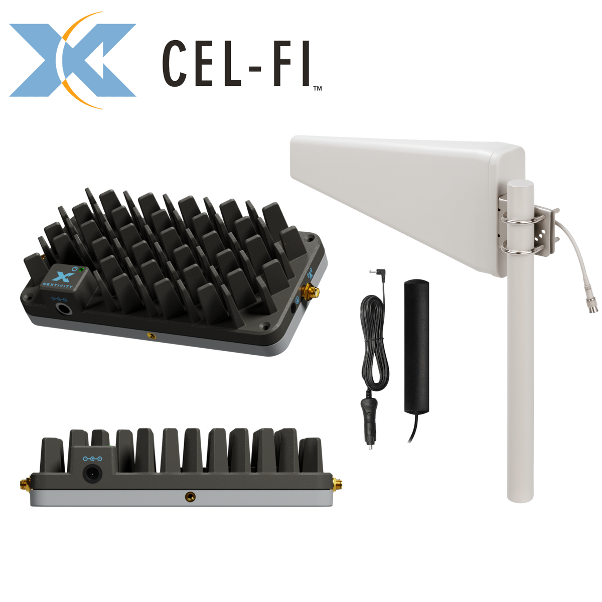 R41 ROAM CEL-FI GO 5G 4G Mobile Cellular Phone Booster with 11dBi Ante