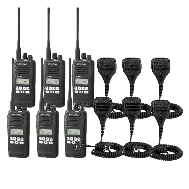 Kenwood TK3710 UHF 5 Watt CB Radio 6 Pack - Tradie — CB Radio Wholesalers